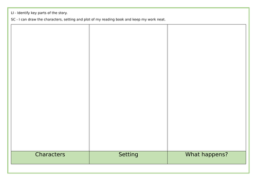 Reading Comprehension - Drawing Worksheet | Teaching Resources