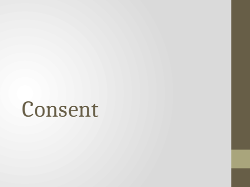 Consent lesson - RSE/PSHE | Teaching Resources