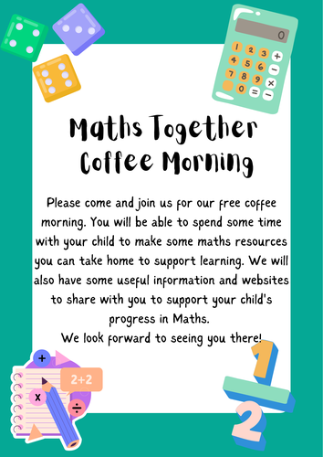 Maths together morning posters | Teaching Resources