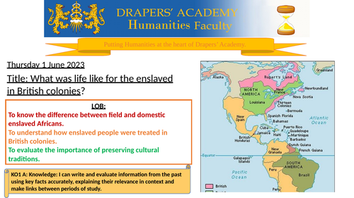 Life for the enslaved in the Americas | Teaching Resources