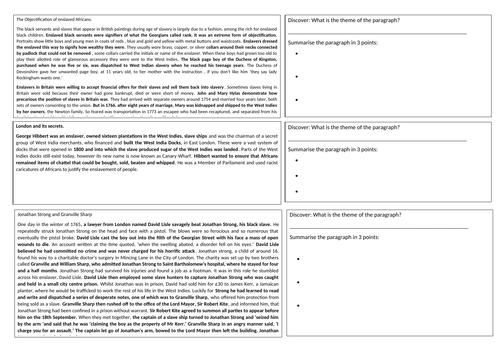 Life for the enslaved in Britain | Teaching Resources