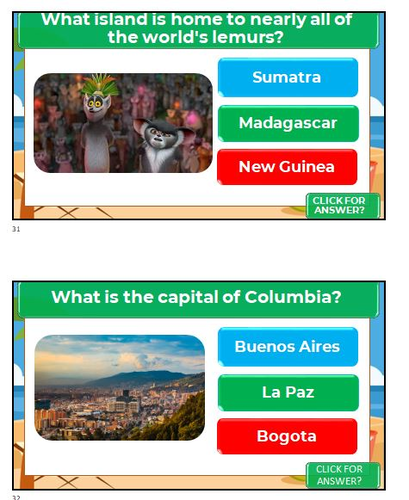 Unleash the Fun: End of Year Quiz-2023 | Teaching Resources
