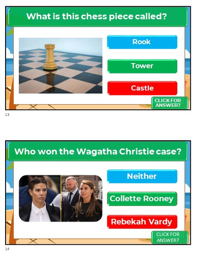 Unleash the Fun: End of Year Quiz-2023 | Teaching Resources