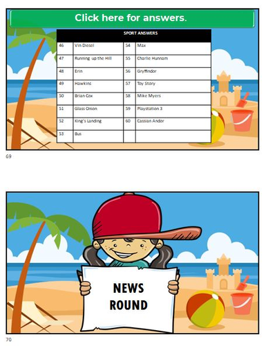 Unleash the Fun: End of Year Quiz-2023 | Teaching Resources