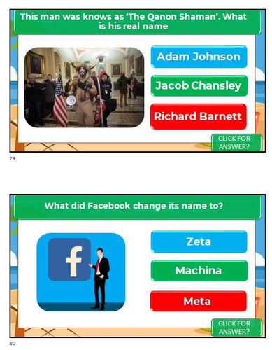 Unleash the Fun: End of Year Quiz-2023 | Teaching Resources