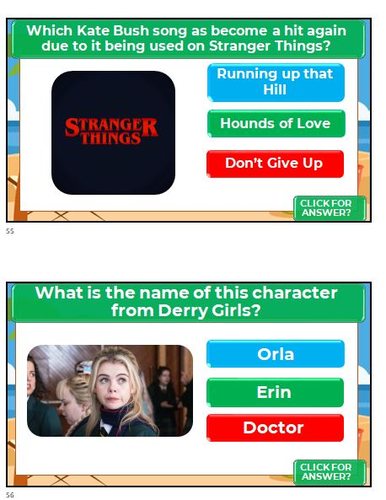 Unleash the Fun: End of Year Quiz-2023 | Teaching Resources