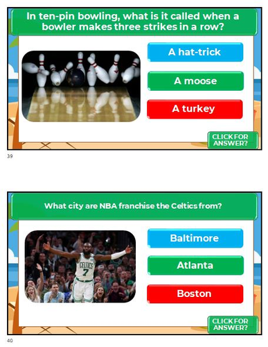 Unleash the Fun: End of Year Quiz-2023 | Teaching Resources