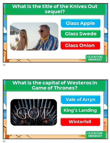 Unleash the Fun: End of Year Quiz-2023 | Teaching Resources