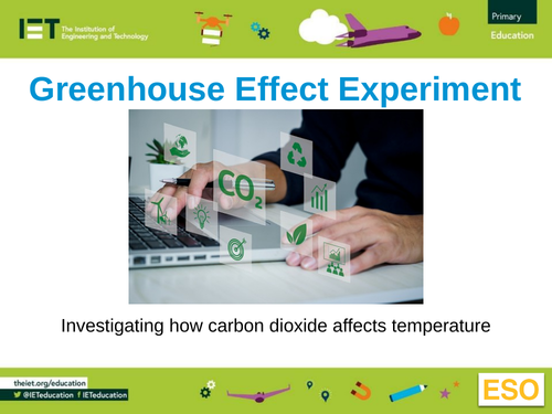 Greenhouse effect experiment | Teaching Resources