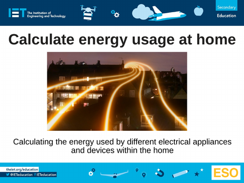 Calculate energy use at home | Teaching Resources