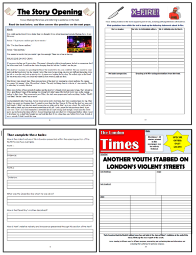 Pigeon English - Comprehension Activities Booklet! | Teaching Resources