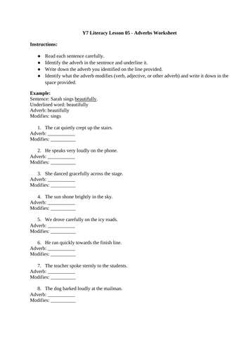 Ten 30-min KS3 Literacy Lessons | Teaching Resources