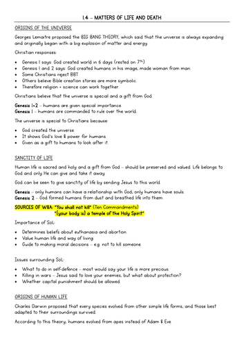 GCSE Religious Studies Edexcel B - Revision Resources | Teaching Resources GCSE Religious Studies Edexcel B - Revision Resources | Teaching Resources