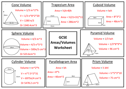 GCSE Maths Worksheets and Answers | Teaching Resources