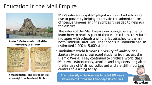Why did Medieval Mali become a powerful African Empire? | Teaching ...