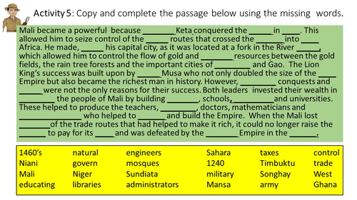 Why did Medieval Mali become a powerful African Empire? | Teaching ...