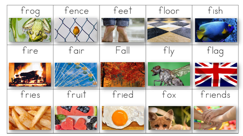 Letter F Photograph Resource Pack KS1 | Teaching Resources