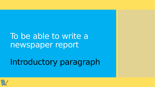 Newspaper Report Writing Unit - Years 3 and 4 | Teaching Resources