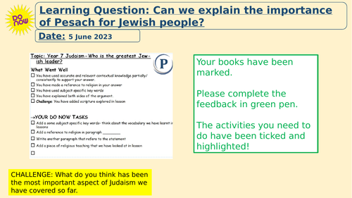 Passover Teaching Resources