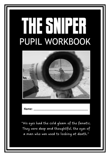 The Sniper Unit of Work for N3/4 | Teaching Resources