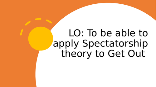 Get Out Film Studies Bundle full SOW | Teaching Resources