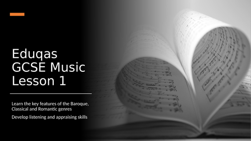 Eduqas GCSE Music AOS 1 Introductory Lesson | Teaching Resources