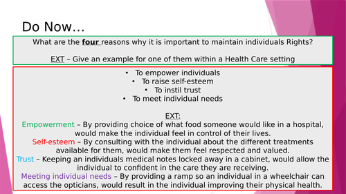 CNAT H&SC 2022+: RO32 LO2 Lessons | Teaching Resources