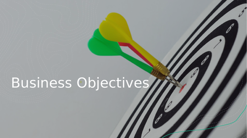 Intro to Business Objectives (3.1 OCR Economics) | Teaching Resources