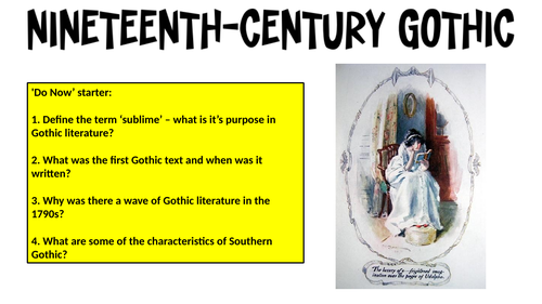 Unseen Gothic - Nineteenth-century Gothic | Teaching Resources