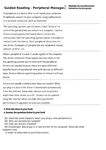 Software Unit Of Work Operating Systems And Utility Ocr J277 Teaching Resources 0998