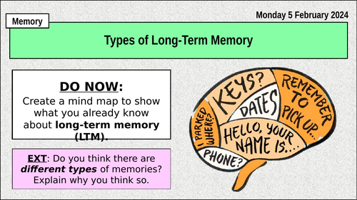 A-Level Psychology - TYPES OF LONG-TERM MEMORY [Memory Topic ...