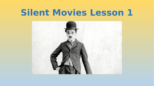 KS3 Silent Movies SOW | Teaching Resources