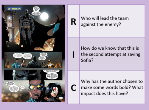 RIC Starter (Retrieval, Inference and Choice) Powerpoint | Teaching ...