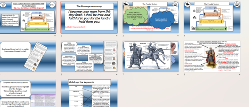 The Feudal System | Teaching Resources