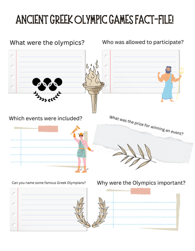 Olympic Games Fact-File | Teaching Resources