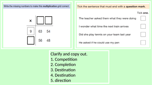 Year 6 SATS morning work | Teaching Resources