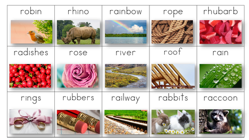 Letter 'R' Photograph Resource Pack KS1 | Teaching Resources