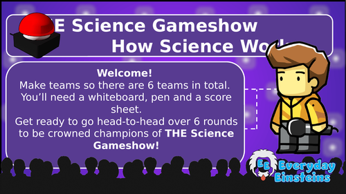 THE Ultimate Science Quiz Show Game- How Science Works & The Scientific ...