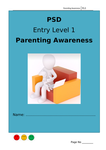 PSD Entry Level 1 Parenting Awareness (ASDAN) | Teaching Resources
