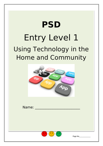 PSD Entry Level 1 Using Technology in the Home and Community (ASDAN ...