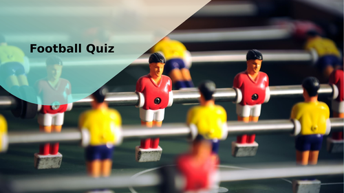 Football Quiz | Teaching Resources