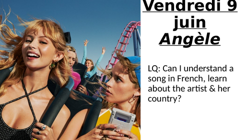 Song: Bruxelles, je t'aime/ Angèle / Belgium history | Teaching Resources