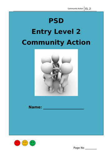 PSD Entry Level 2 Community Action (ASDAN) | Teaching Resources