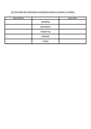Reading Comprehension - The Land of Roar (Week 2) | Teaching Resources