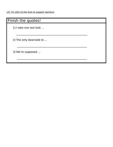 Reading Comprehension - The Land of Roar (Week 3) | Teaching Resources