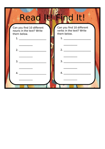 Reading Comprehension - The Land of Roar (Week 4) | Teaching Resources