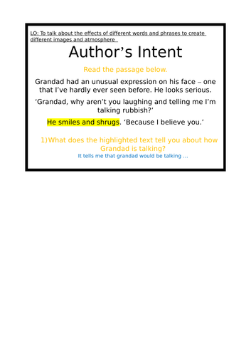 Reading Comprehension - The Land of Roar (Week 4) | Teaching Resources