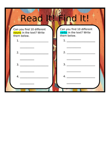 Reading Comprehension - The Land of Roar (Week 4) | Teaching Resources