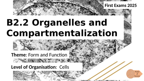 IB Biology B2.2 Organelles and Compartmentalization - First Exams 2025 ...
