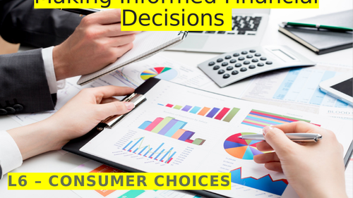 Yr 10/11 PSHE - Making informed financial decisions | Teaching Resources